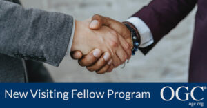 OGC Launches Visiting Fellow Program to Enhance Leadership