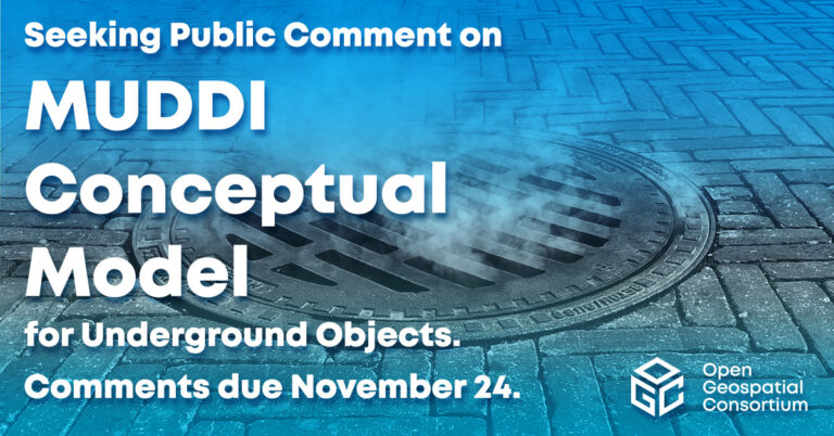 OGC seeks public comment on MUDDI Conceptual Model for underground ...